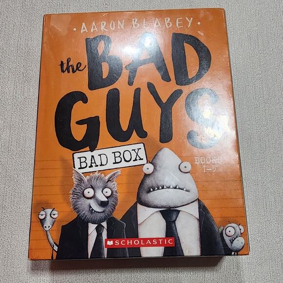 The bad guys | Other | The Big Bad Guys Bad Box Book Set | Poshmark